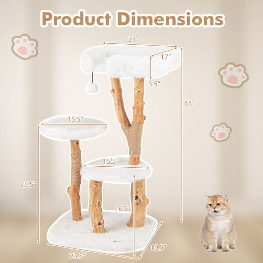 Whisker Wilderness Cat Tree - SpoiledKitty