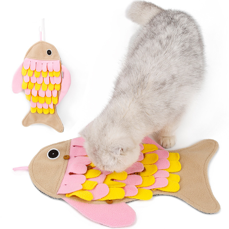 Treat Hunt Fish Mat - SpoiledKitty